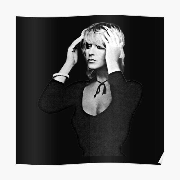 Christine Mcvie V2 Poster For Sale By Bookishagnese Redbubble