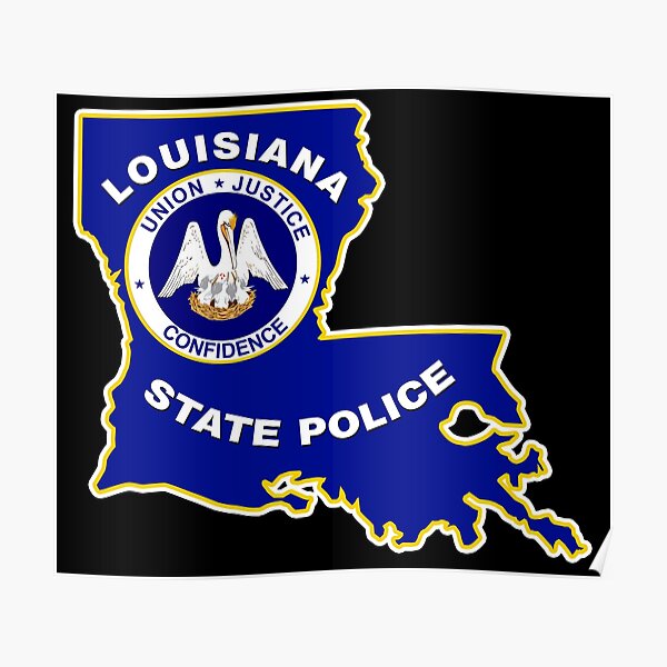 "Louisiana State Police - Logo - Badge - Shield - Patch" Poster for ...