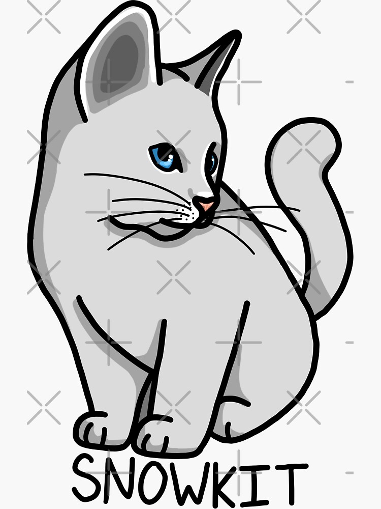 "Warriors Snowkit" Sticker for Sale by PrincessPeneloP | Redbubble