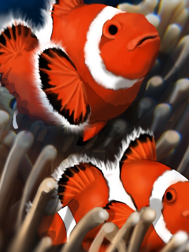 "Clown Fish" iPhone Case for Sale by TRIllustrates | Redbubble