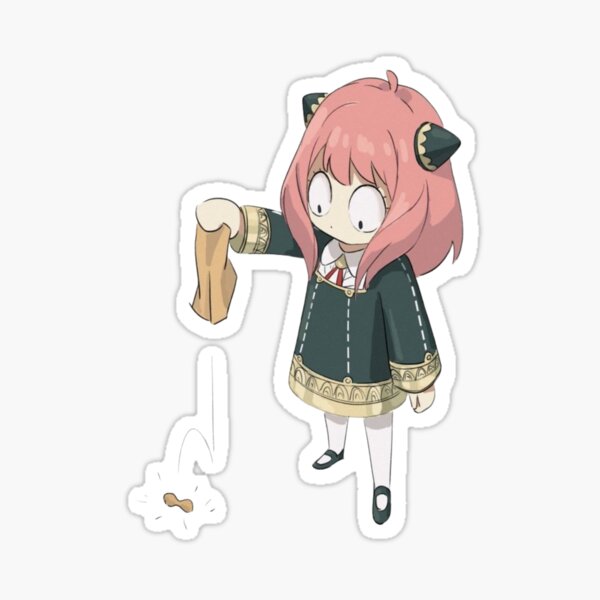 "Anya" Sticker for Sale by salah123bgh | Redbubble