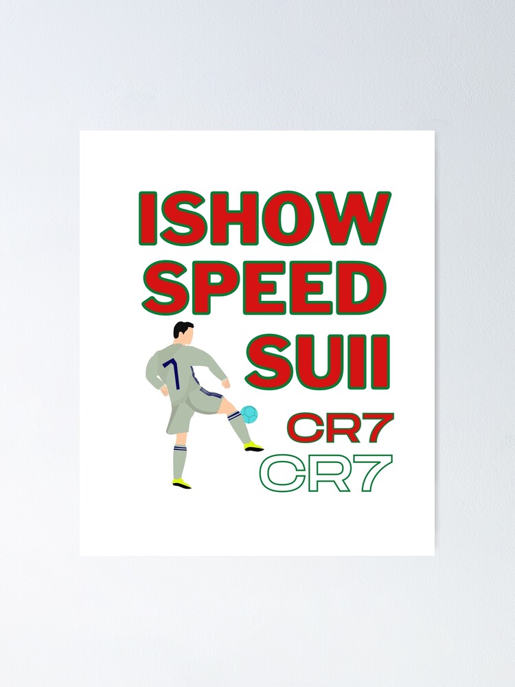 "Ishowspeed" Poster for Sale by Babytopia | Redbubble