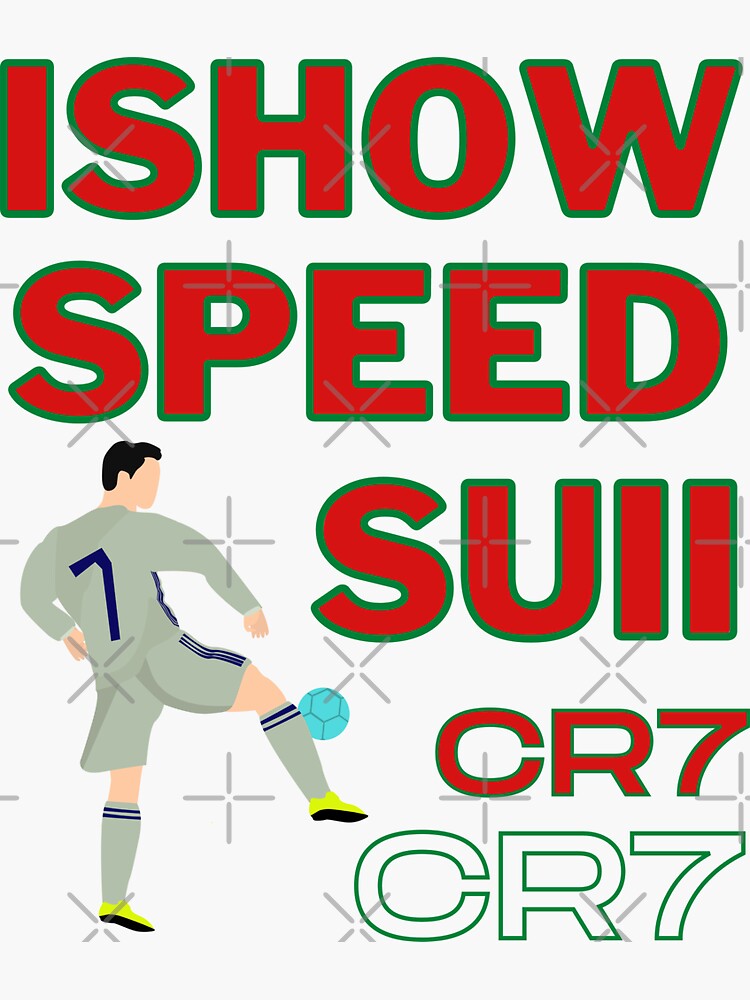 "Ishowspeed" Sticker for Sale by Babytopia | Redbubble