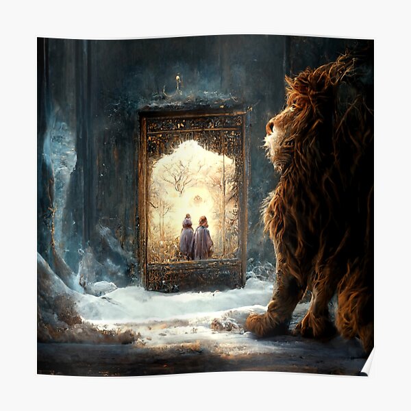 "The Lion, the Witch and the Wardrobe" Poster for Sale by bubbleliana ...