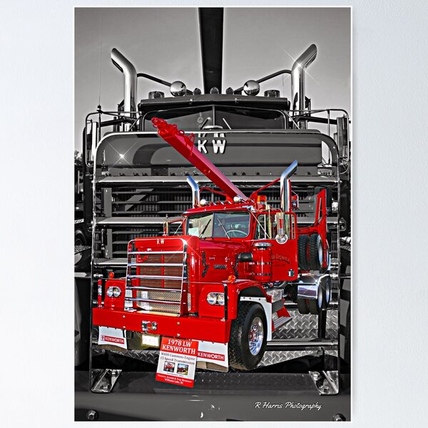 "Old Kenworth Logger" Poster for Sale by rharrisphotos | Redbubble