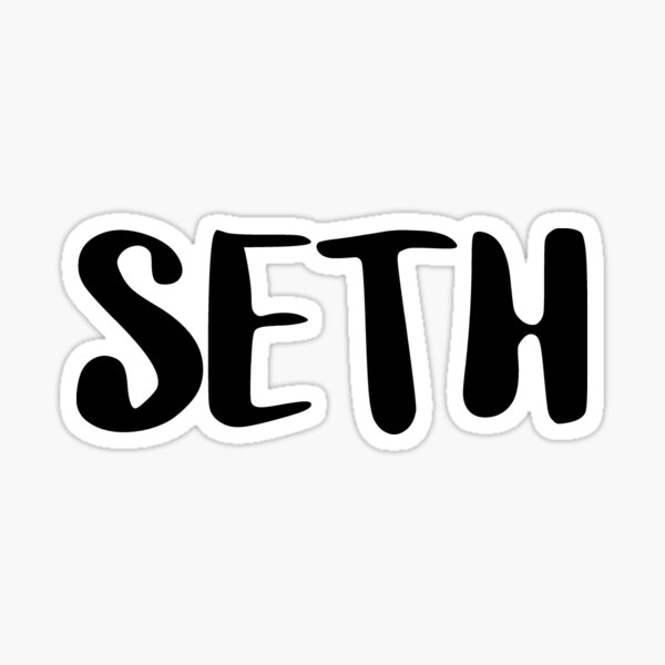 "Seth" Sticker by FTML | Redbubble