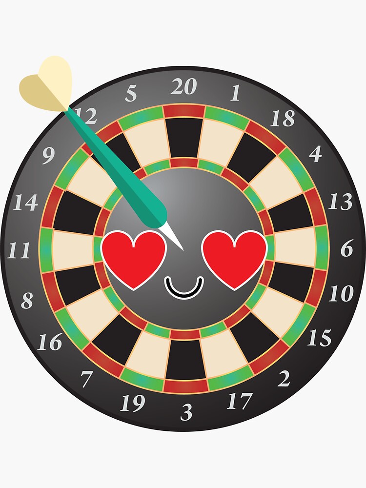 Dart Emoji Sticker By Hippoemo Redbubble