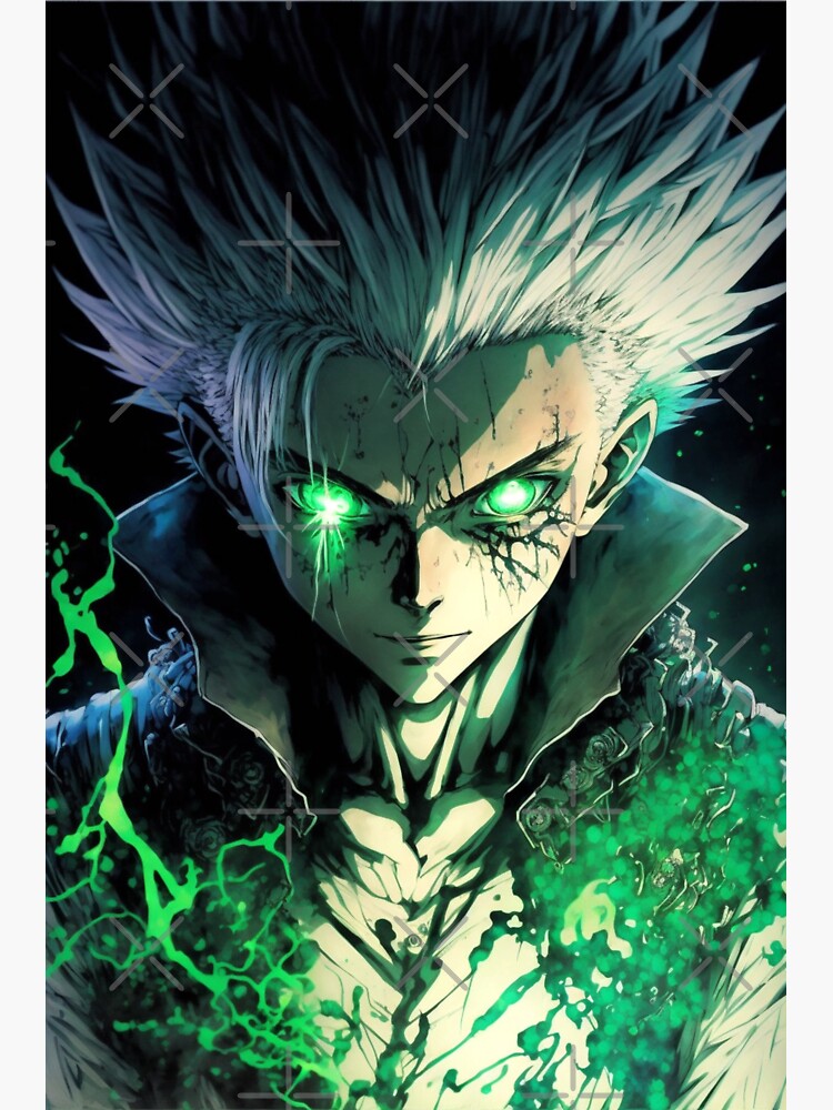 "Evil Anime Character (Anime Villain / Manga Character)" Sticker for ...