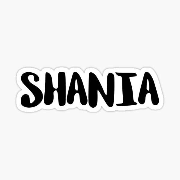 Shania Stickers | Redbubble