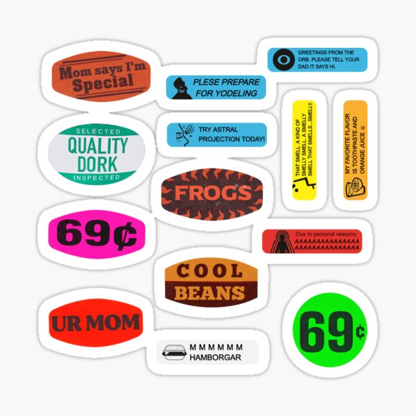 "Weird Sticker Special" Sticker for Sale by Axlord | Redbubble