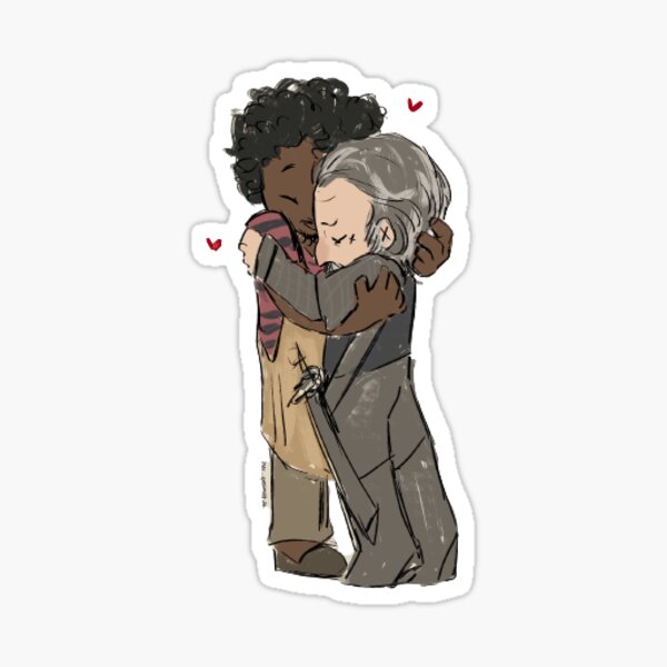 "Warm Rizzy hug sticker " Sticker for Sale by bananatole | Redbubble