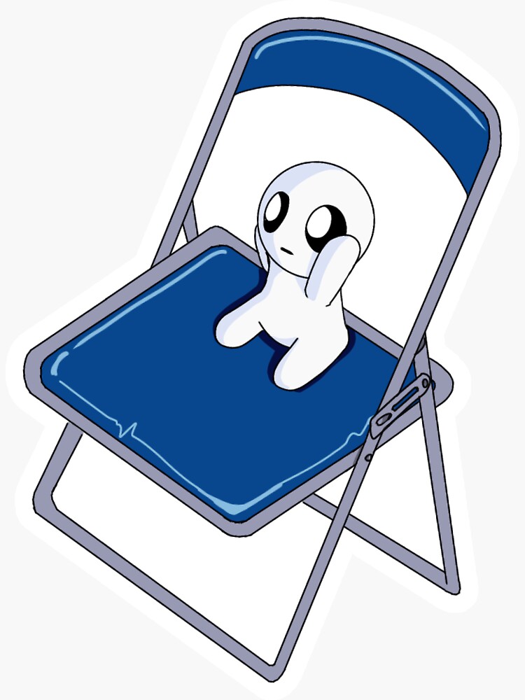 "Autism/Tbh creature shinji chair meme" Sticker for Sale by ...
