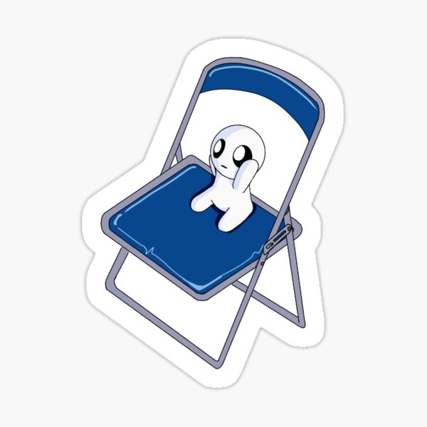 "Autism/Tbh creature shinji chair meme" Sticker for Sale by ...