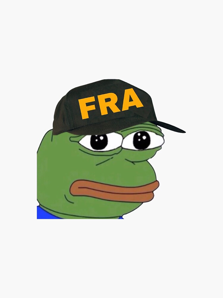 "FRA Pepe" Sticker for Sale by itsethaaan | Redbubble