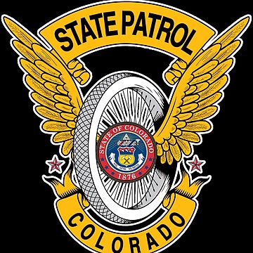 "Colorado State Patrol - badge, patch, logo, emblem, shield Trooper ...