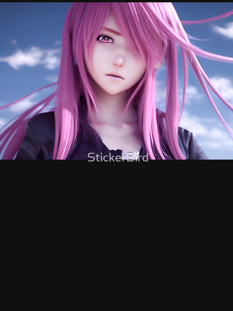 "Waifu Anime Girl Comic Manga Design Artwork" T-shirt for Sale by ...