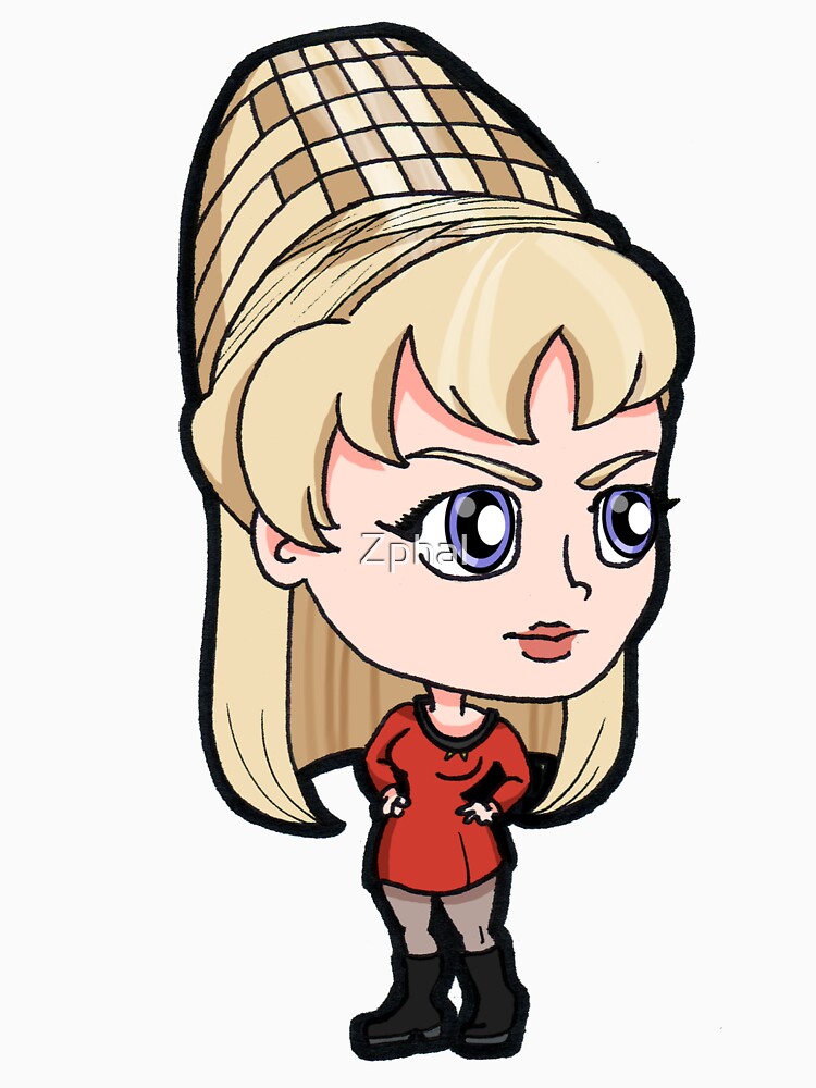 "Star Trek TOS - Yeoman Janice Rand Chibi" T-shirt for Sale by Zphal ...