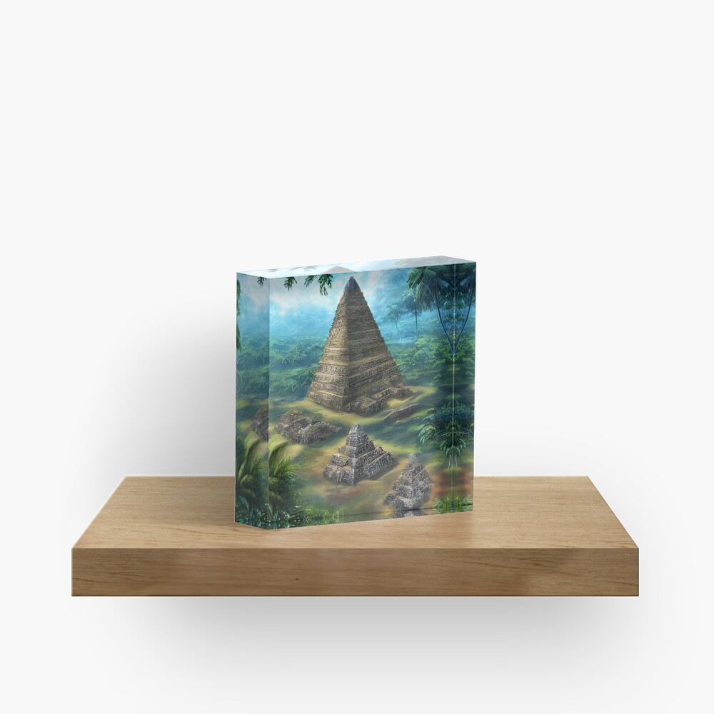 "Pyramids of the Amazon" Poster for Sale by David Lazarus | Redbubble