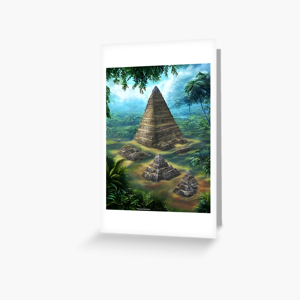 "Pyramids of the Amazon" Poster for Sale by David Lazarus | Redbubble