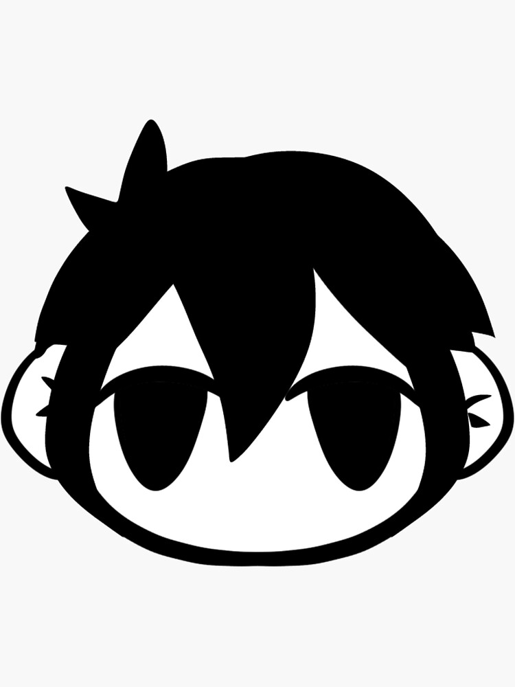 "chibi omori " Sticker for Sale by samthedam | Redbubble