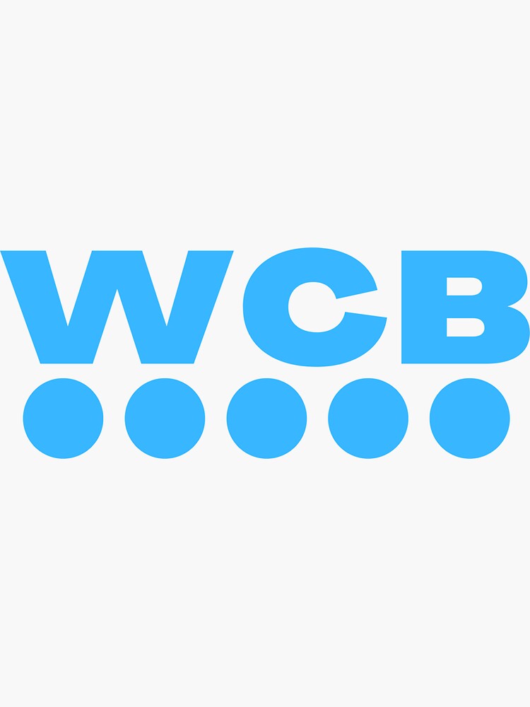 "WCB Blue Logo" Sticker for Sale by Loudwrap | Redbubble