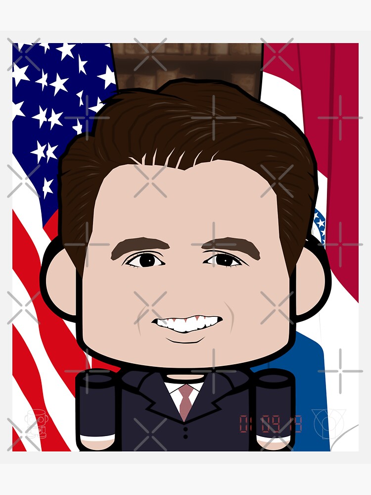 "Howly POLITICO’BOT Official Photo" Sticker for Sale by carbonfibreme ...