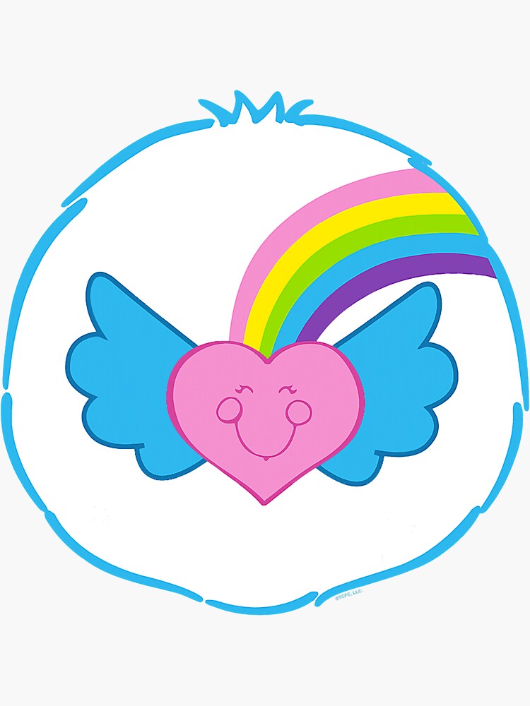 "Care Bears Dream Bright Belly" Sticker for Sale by lht6474 | Redbubble