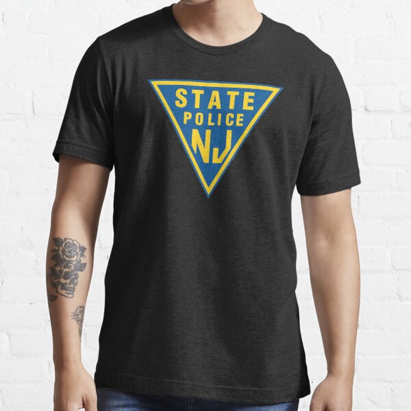 "New Jersey State Police logo - badge, patch, shield, emblem" T-shirt ...