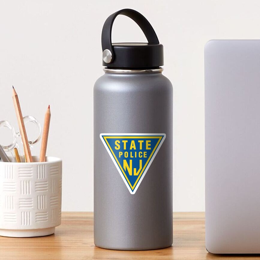"New Jersey State Police logo - badge, patch, shield, emblem" Sticker ...