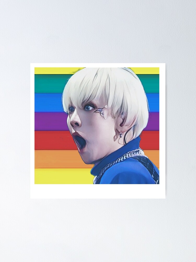 "SHINee Key rainbow meme" Poster for Sale by g-fullsun03 | Redbubble