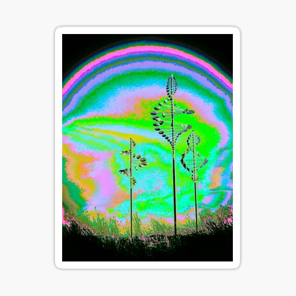 "Glowing Orb of Futuristic Wind Spinners " Sticker for Sale by ...
