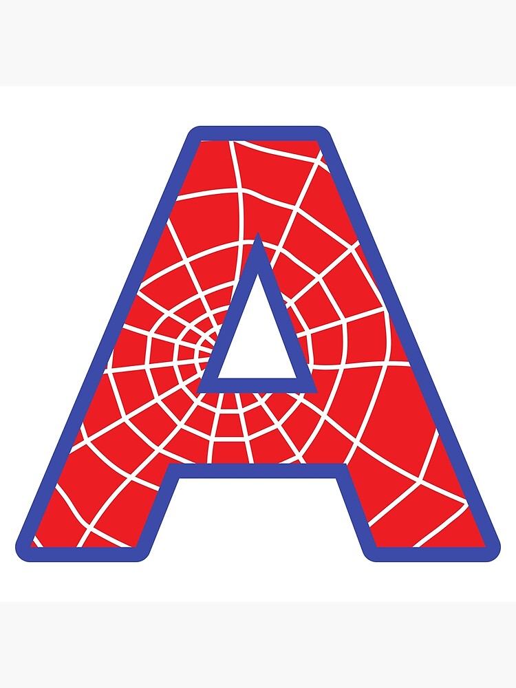 "spiderman alphabet" Poster for Sale by broadwaygirl142 | Redbubble