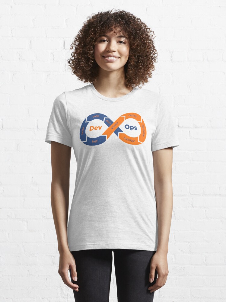 "devops" T-shirt for Sale by yourgeekside | Redbubble | devops t-shirts ...