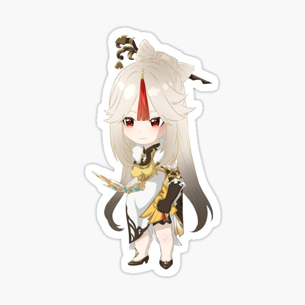 "Genshin Impact Ningguang" Sticker for Sale by Somnus09 | Redbubble