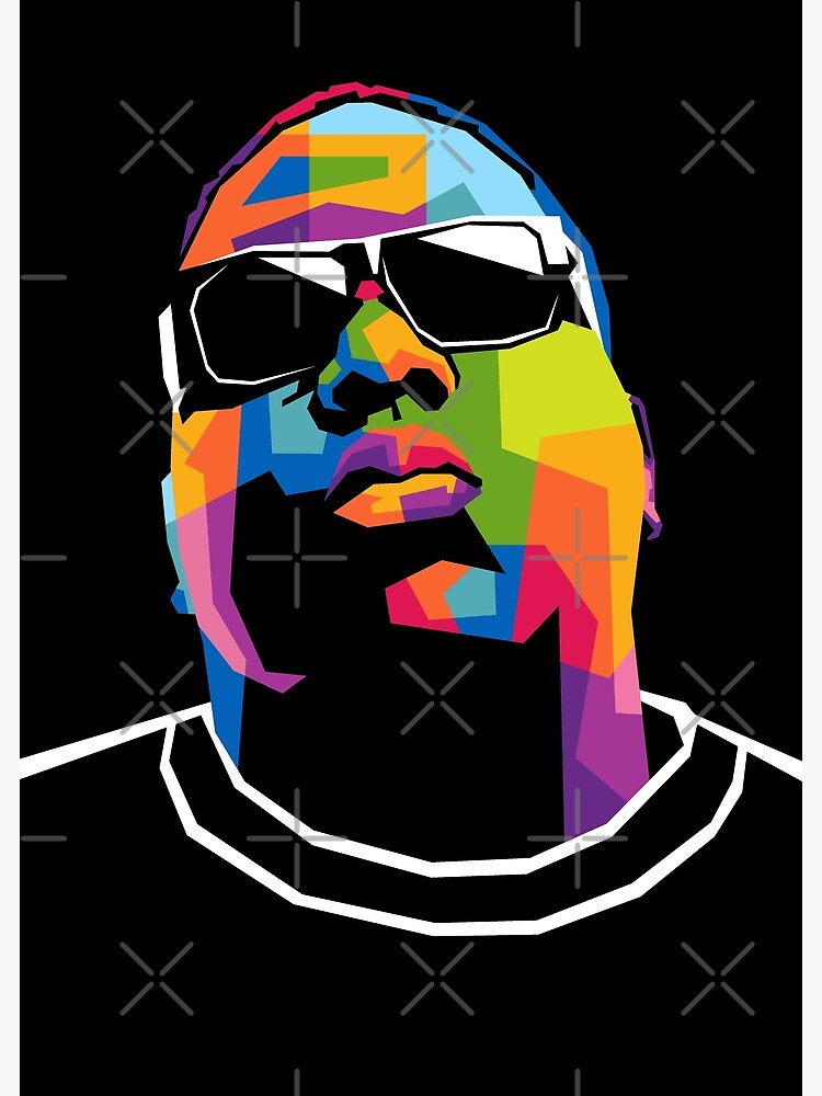 "wpap rapper notorious" Poster for Sale by ArdianArt | Redbubble