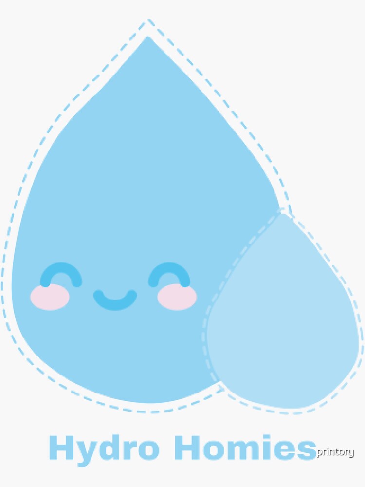 " Hydro Homies" Sticker for Sale by printory | Redbubble