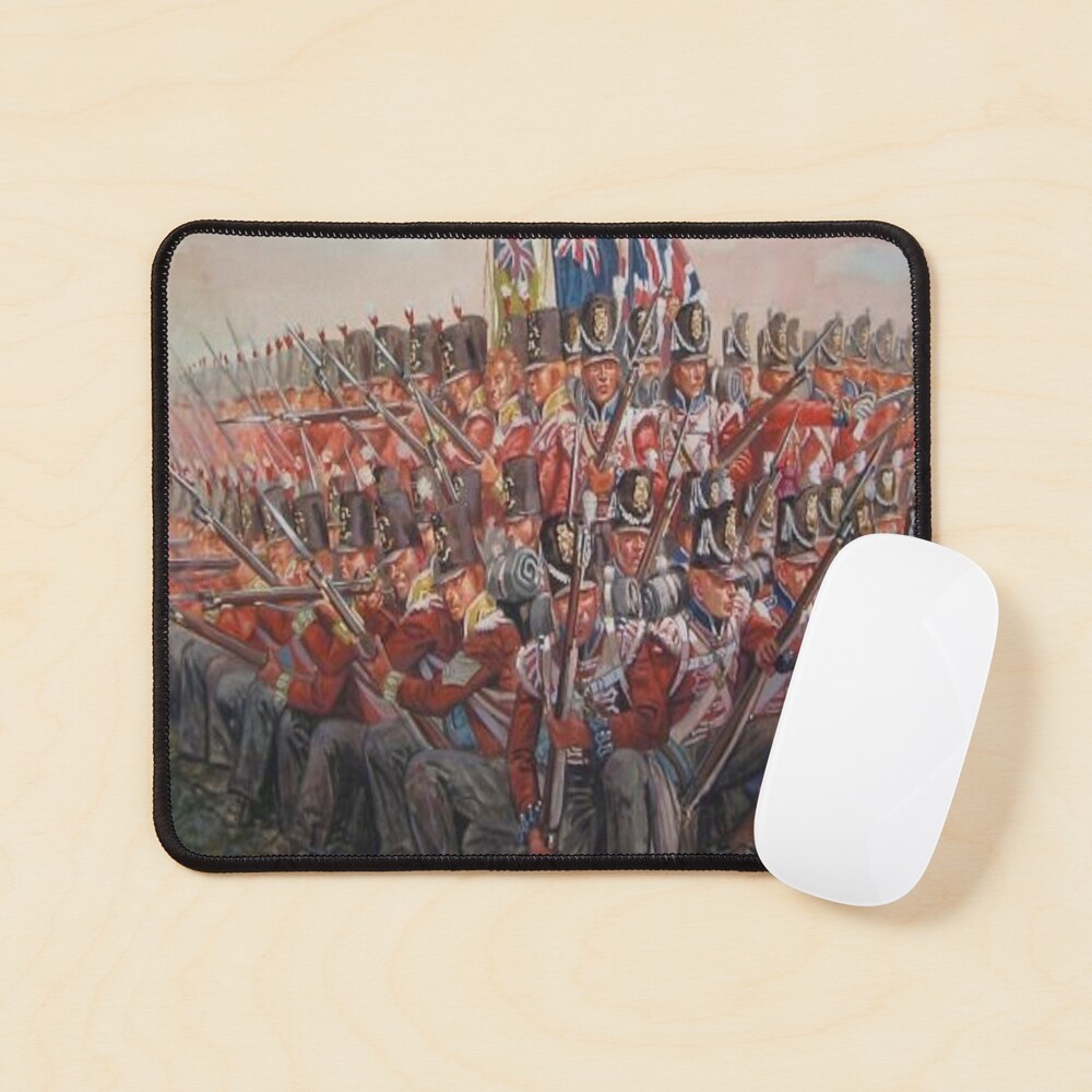 "1815 - Battle of Waterloo - Napoleonic Wars - British Infantry Square ...