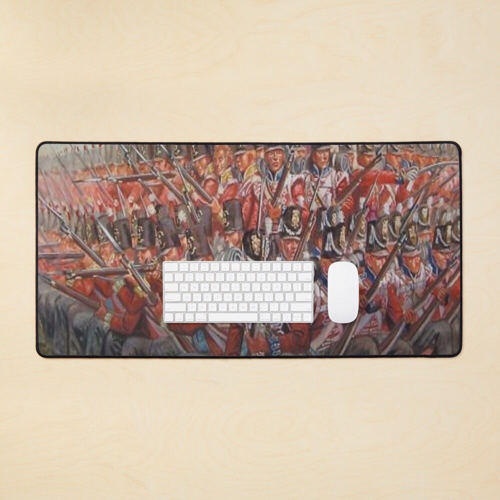 "1815 - Battle of Waterloo - Napoleonic Wars - British Infantry Square ...