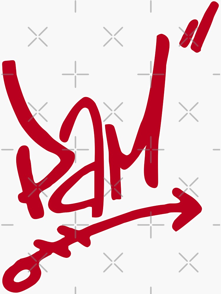 "Archer - Pam Poovey Graffiti " Sticker for Sale by PokyWoky | Redbubble