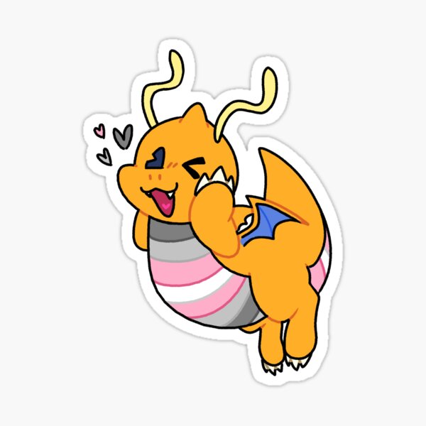"draGAYnite demigirl pride dragon" Sticker for Sale by friskymcnugget ...