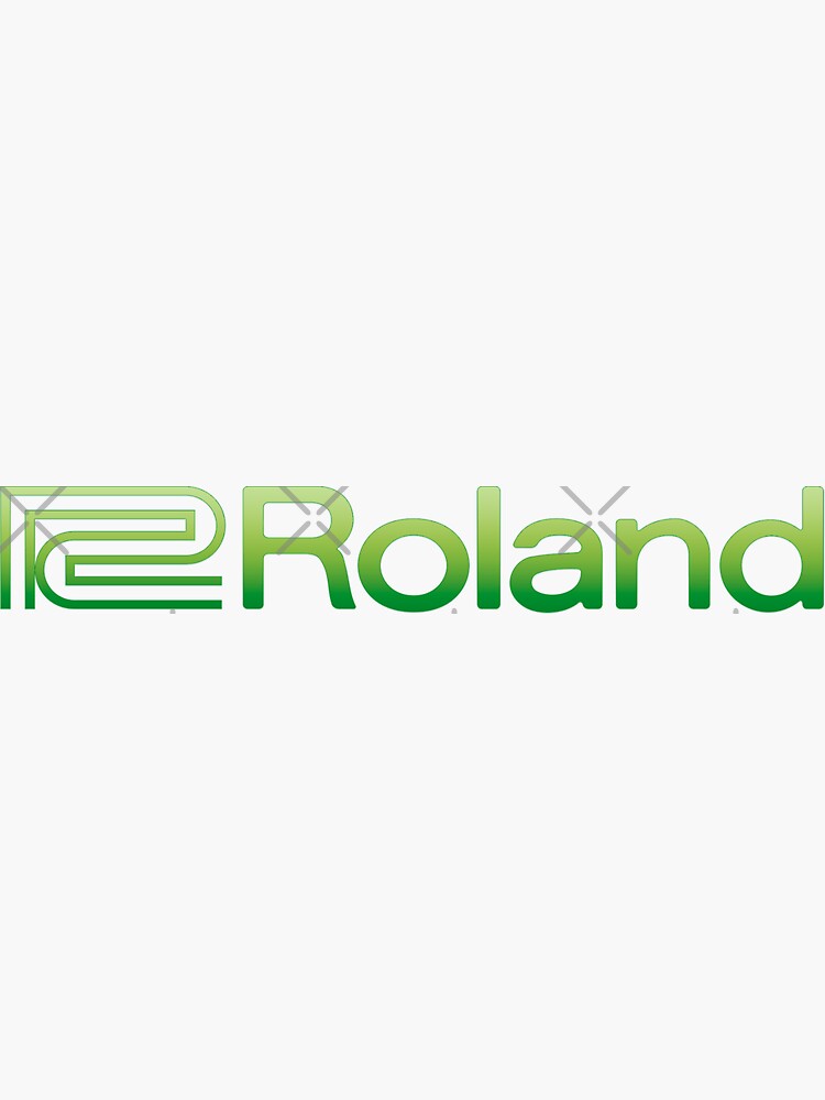 "Roland Logo" Sticker for Sale by wasisnt | Redbubble