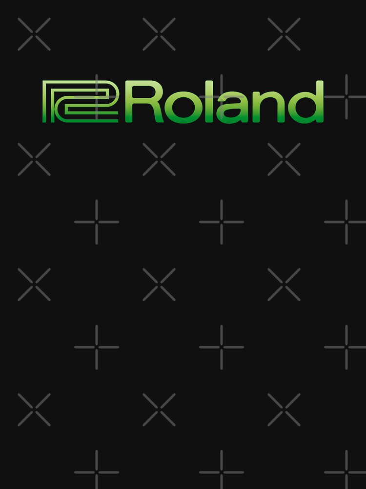 "Roland Logo" T-shirt for Sale by wasisnt | Redbubble | roland ...