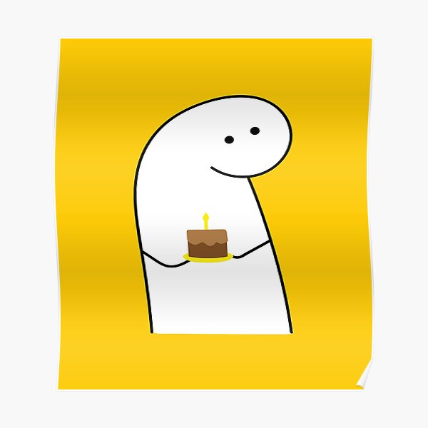 "Funny cake meme" Poster for Sale by Rixxi | Redbubble