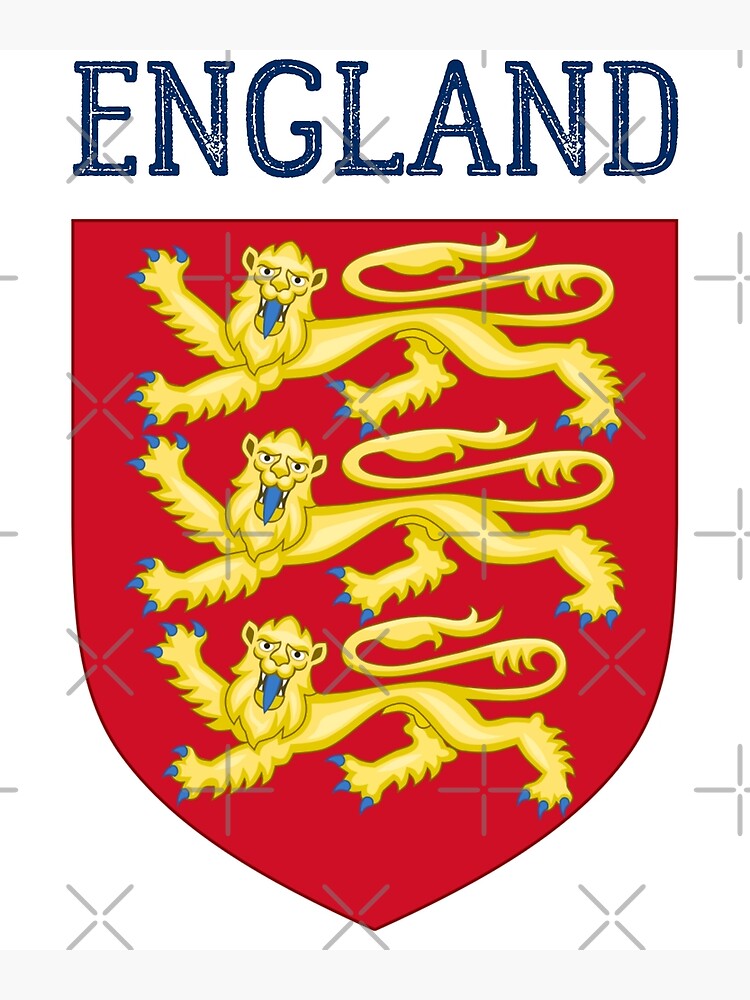 "England Coat of Arms" Poster for Sale by FedSherDesign | Redbubble