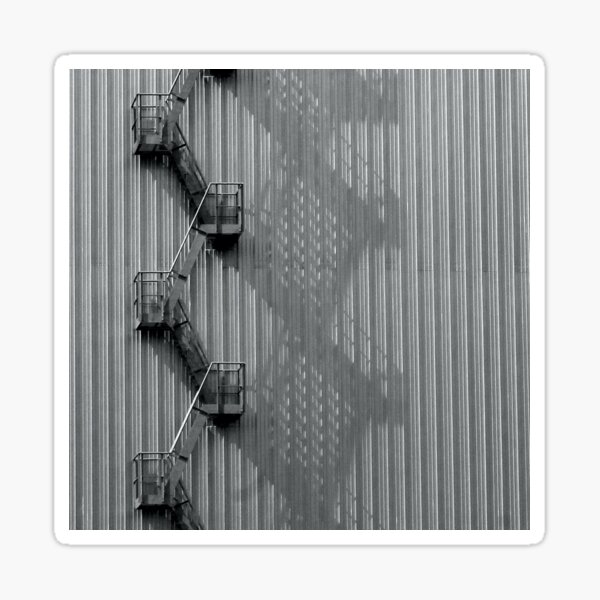 "Fire Escape" Sticker for Sale by JohnDalkin | Redbubble