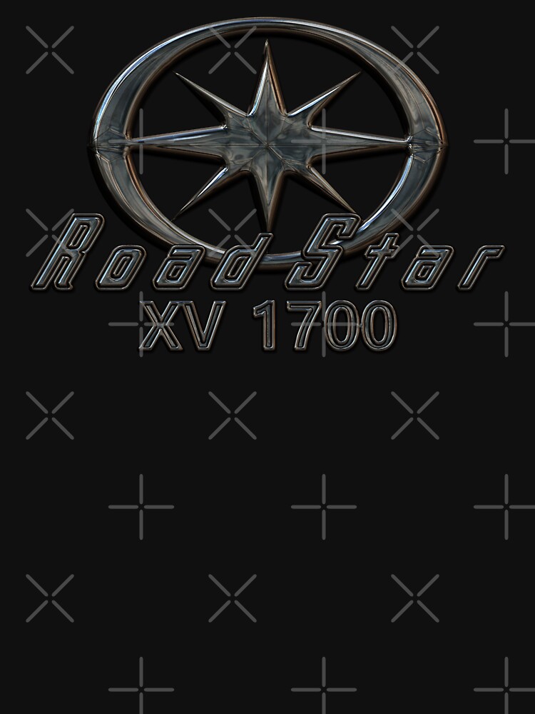 "Road Star, Road Star XV 1700, XV1700 Star logo metal" T-shirt for Sale ...