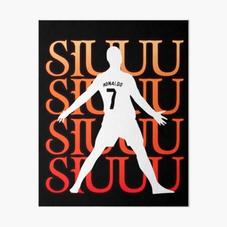 "Cristiano Ronaldo Siuuu Legend , Ronaldo Gifts , Ronaldo Top Discount , Ronaldo Print" Art ...