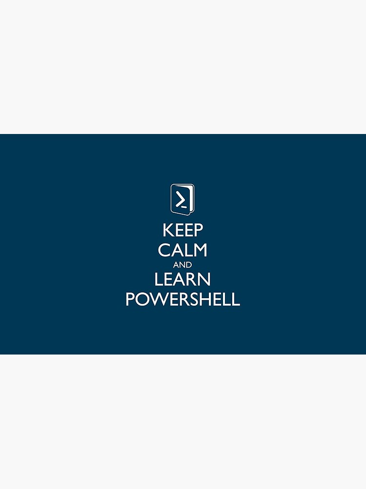"Keep Calm and learn Powershell" Coffee Mug for Sale by Afterlives ...