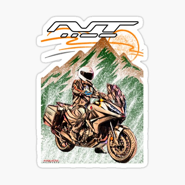 "NT1100 " Sticker for Sale by Evomotoarte | Redbubble