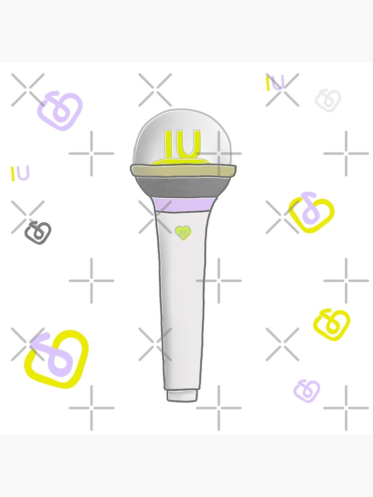 "IU Lightstick Uaena Logo" Art Board Print for Sale by ReddyBeanie ...